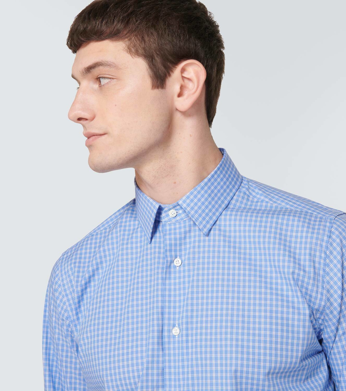 Canali Striped cotton shirt Canali