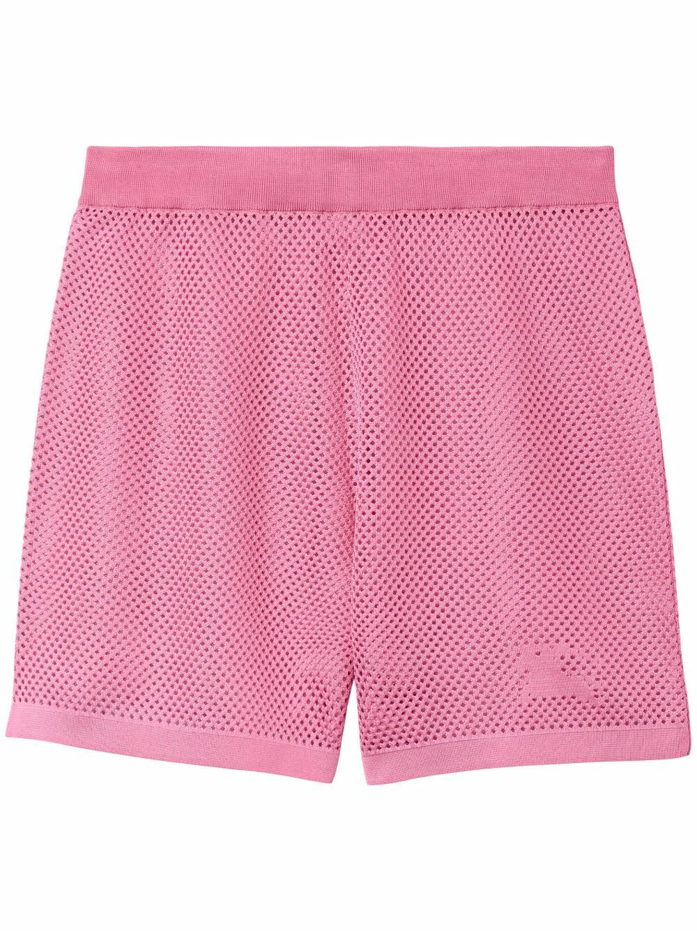 BURBERRY - Ekd Logo Net Shorts Burberry