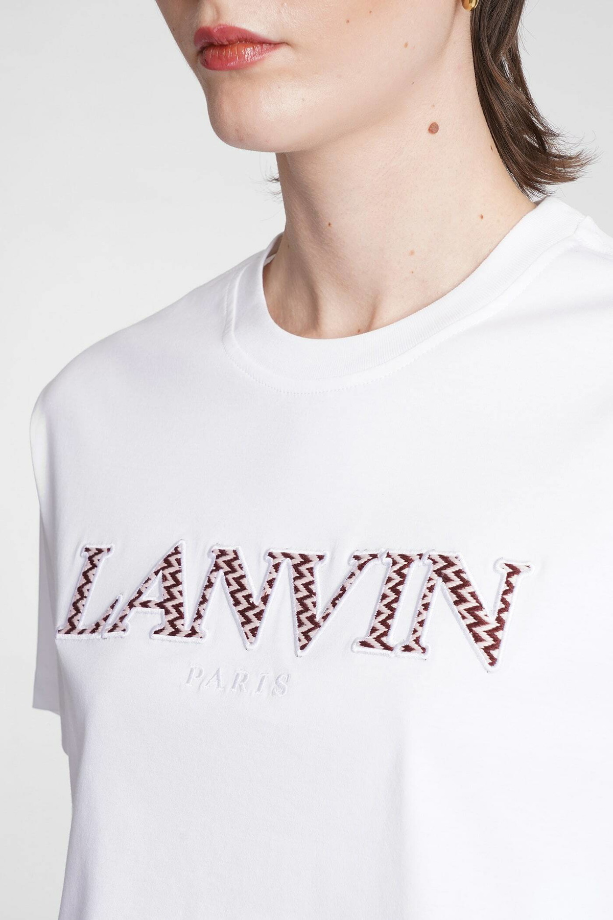 Lanvin curb Cropped T-shirt Lanvin