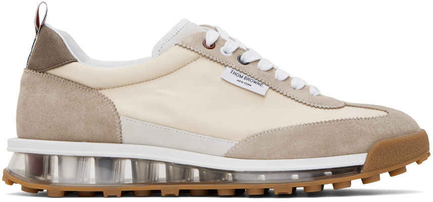 Thom Browne Beige Tech Sneakers Thom Browne