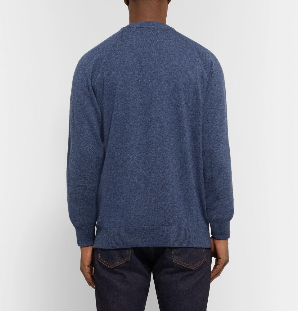 Thom Sweeney - Cashmere Sweater - Men - Blue Thom Sweeney