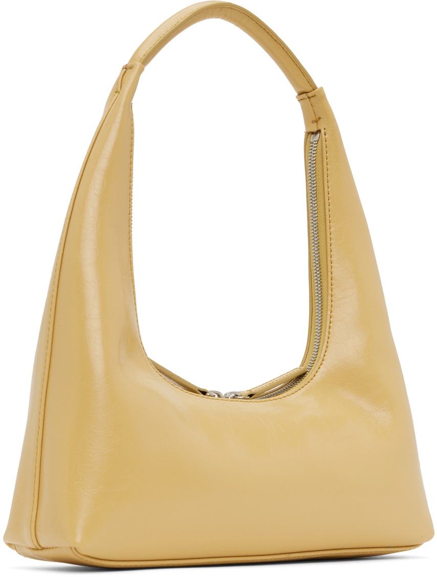 Marge Sherwood Beige Crinkled Shoulder Bag Marge Sherwood