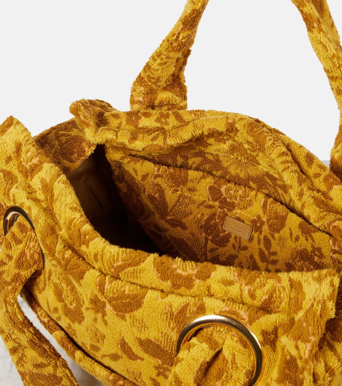 Chloé Chloé Plage Large terry tote bag Chloe