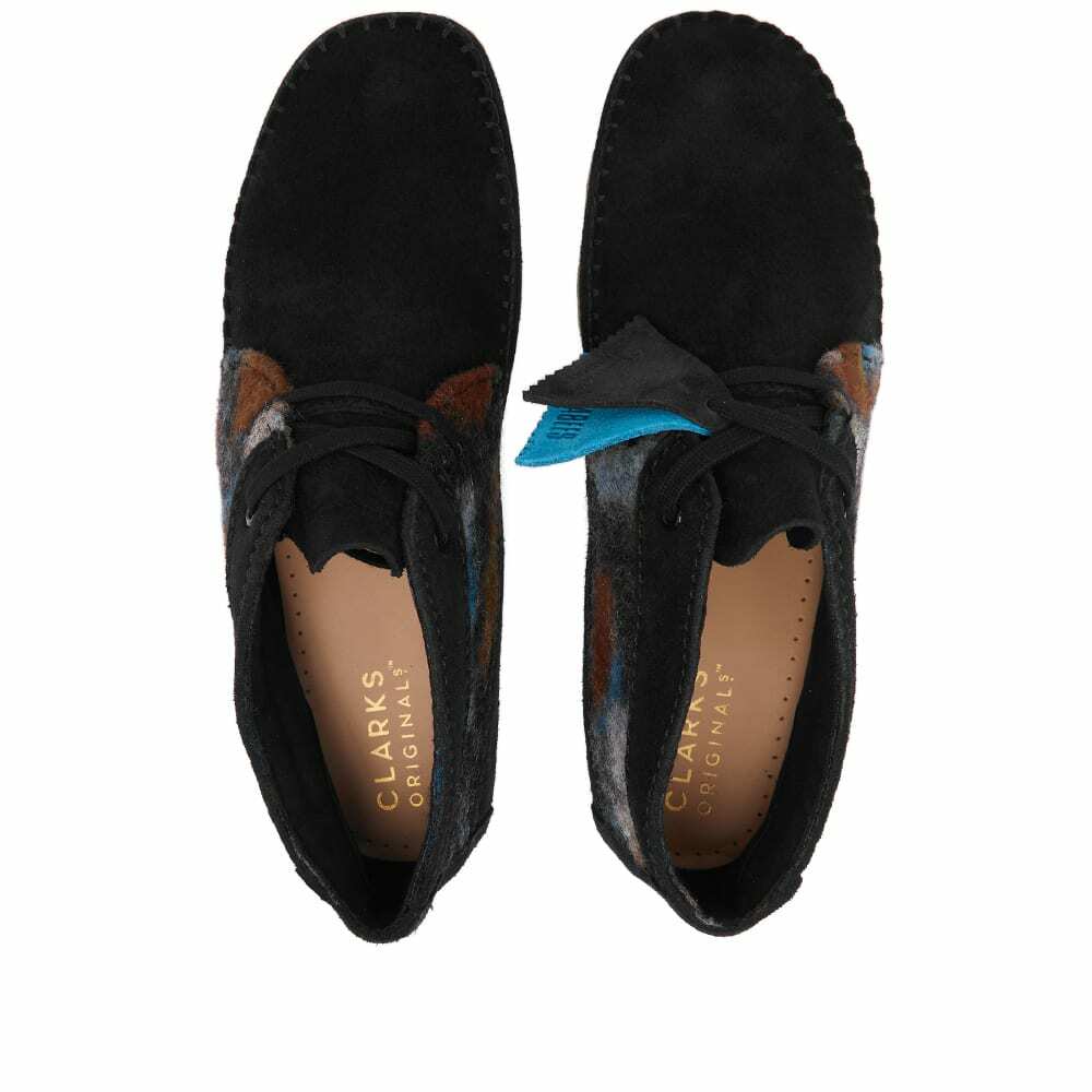 Clarks Men's Paradise Forest Weaver Boot in Black Wool Clarks Originals