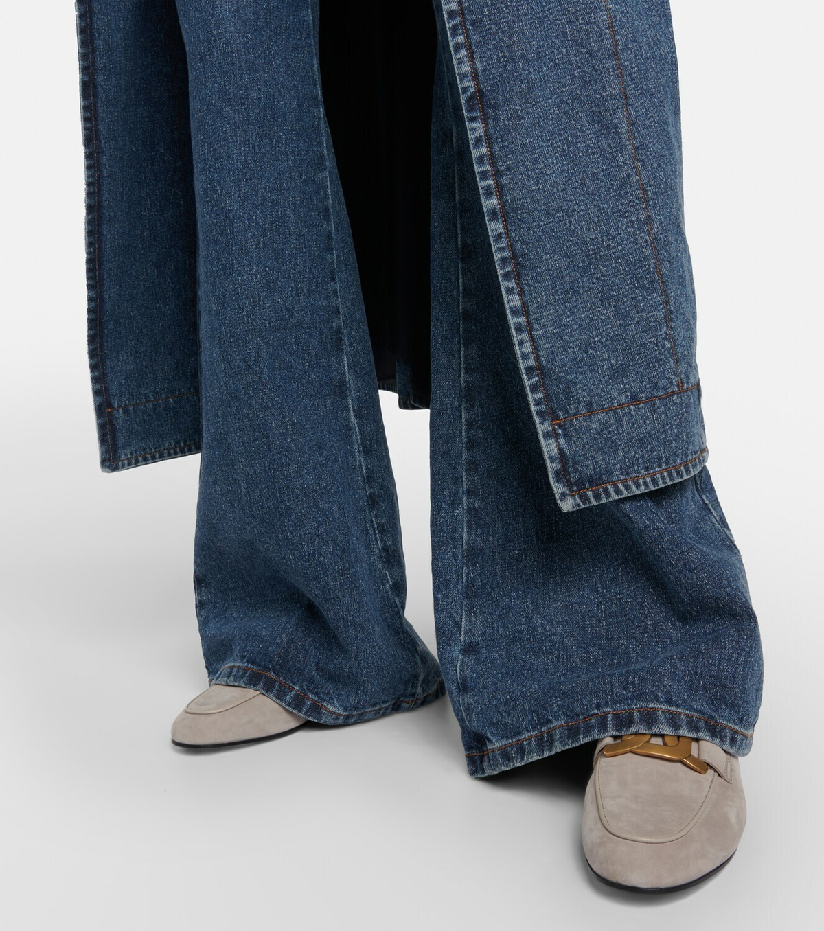 Tod's Catena suede loafers Tod's