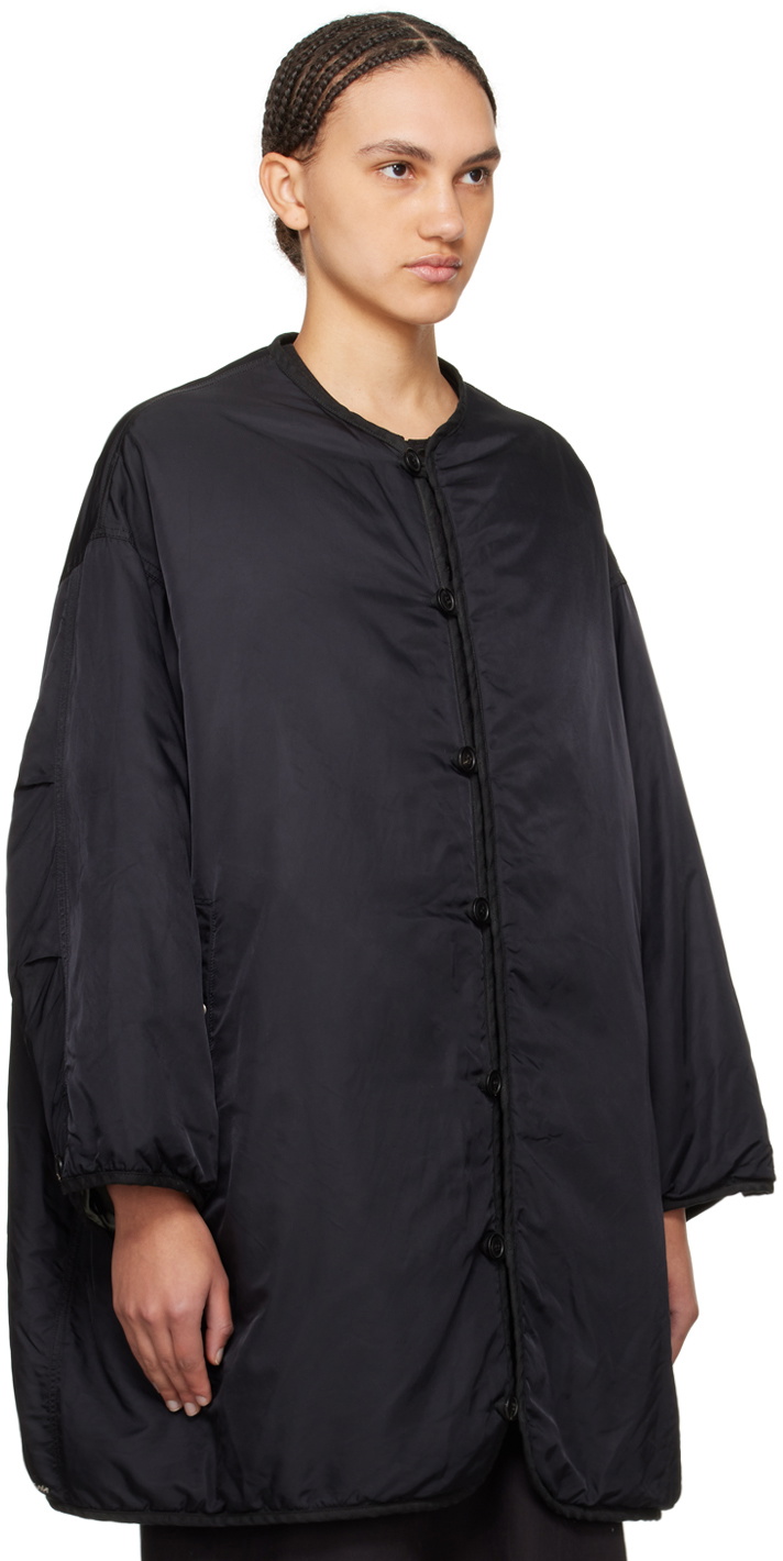 visvim Black Reversible Down Coat Visvim