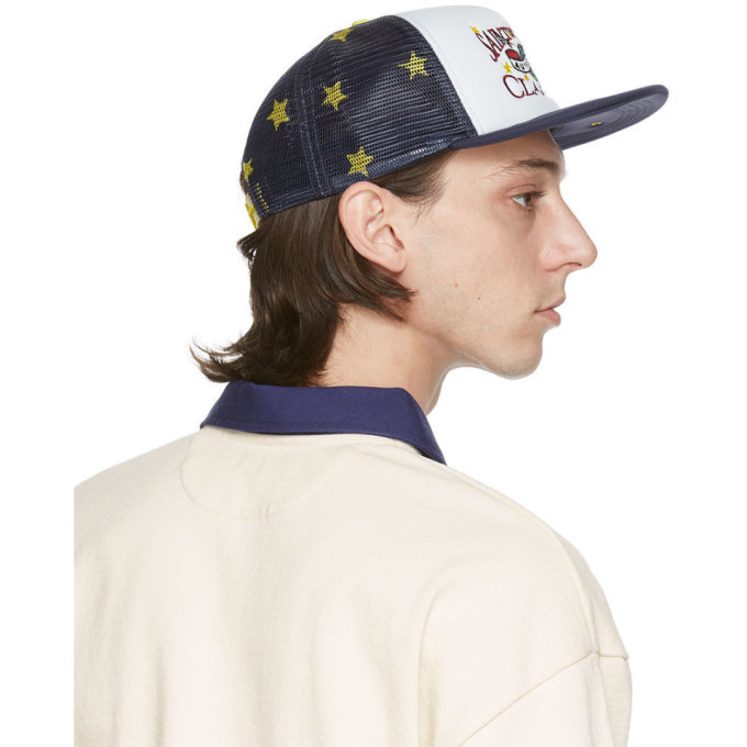 Saintwoods Purple Galaxy Trucker Cap Saintwoods