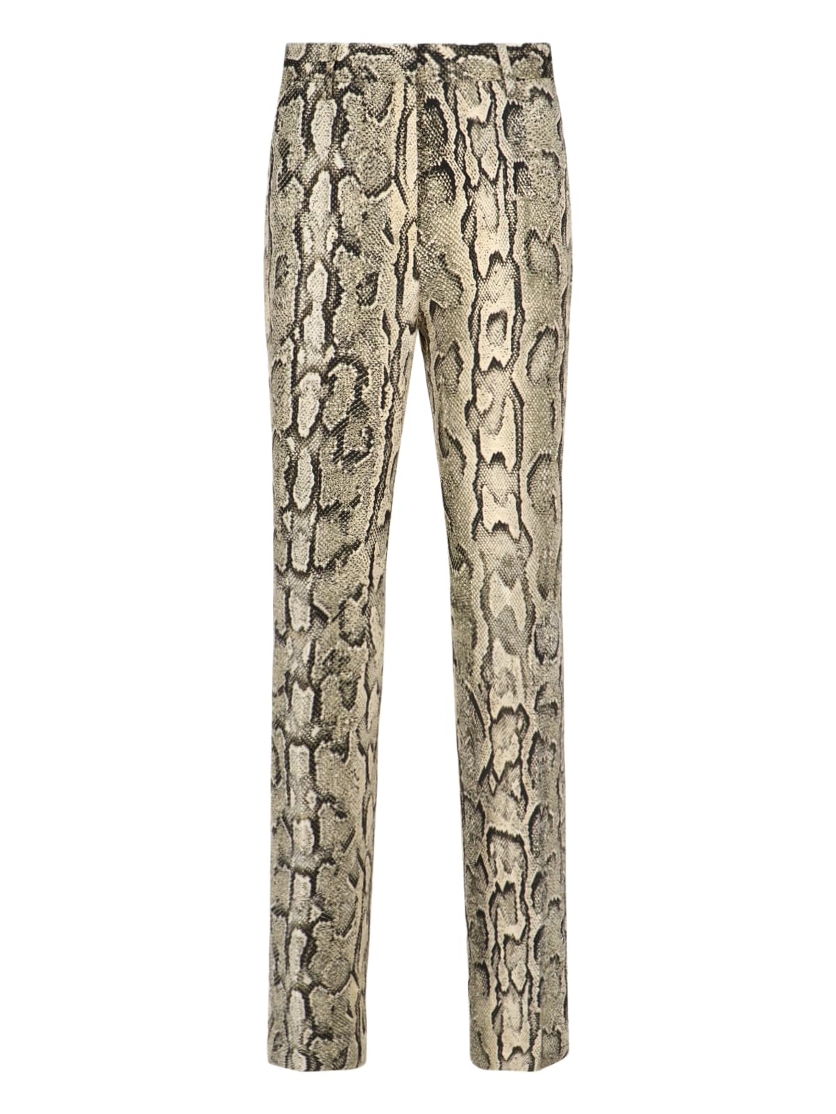 Dries Van Noten Python Print Pants Dries Van Noten