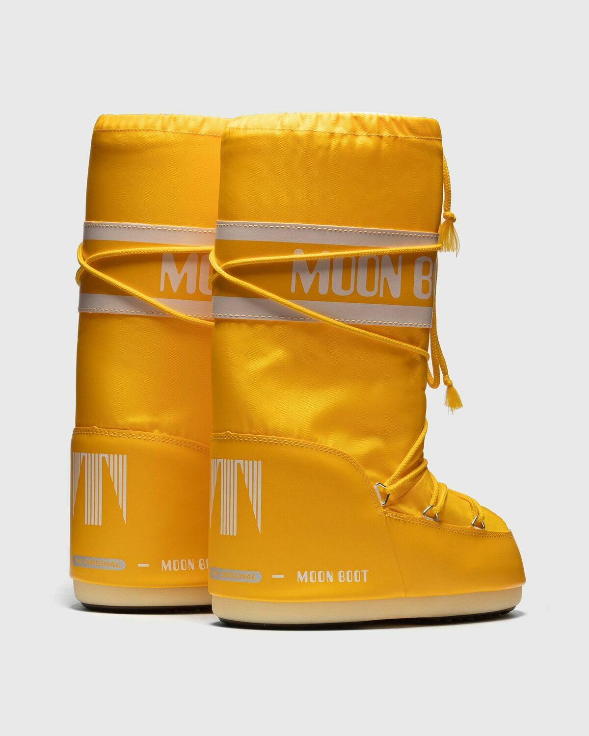 Moon Boot Icon Nylon Yellow Boots Moon Boot