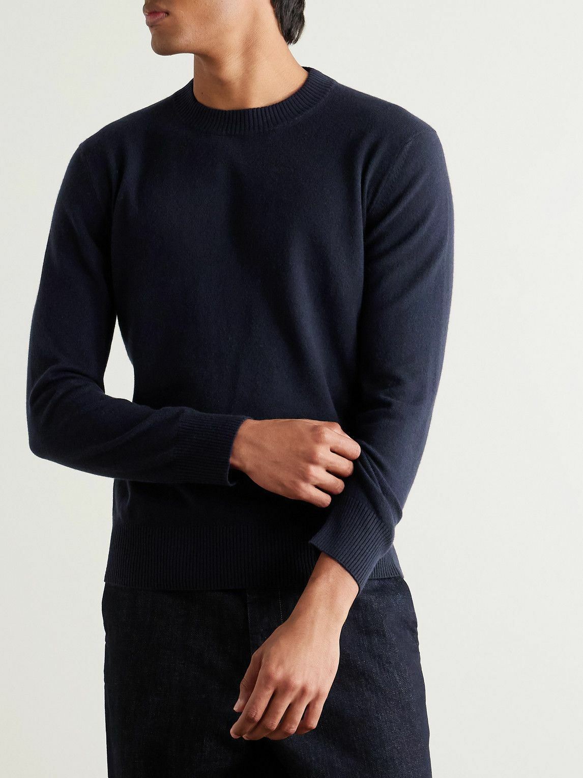 PIACENZA 1733 - Slim-Fit Cashmere Sweater - Blue Piacenza Cashmere