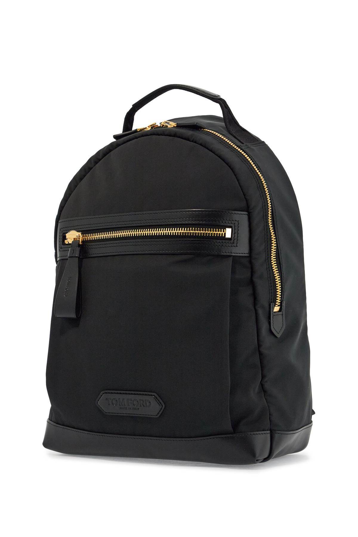 Tom Ford Logo-patch Zipped Backpack TOM FORD
