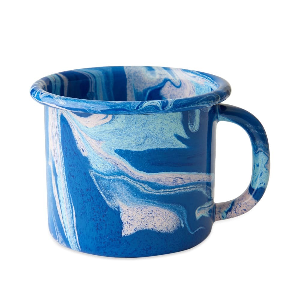 BORNN Enamelware New Marble Large Mug