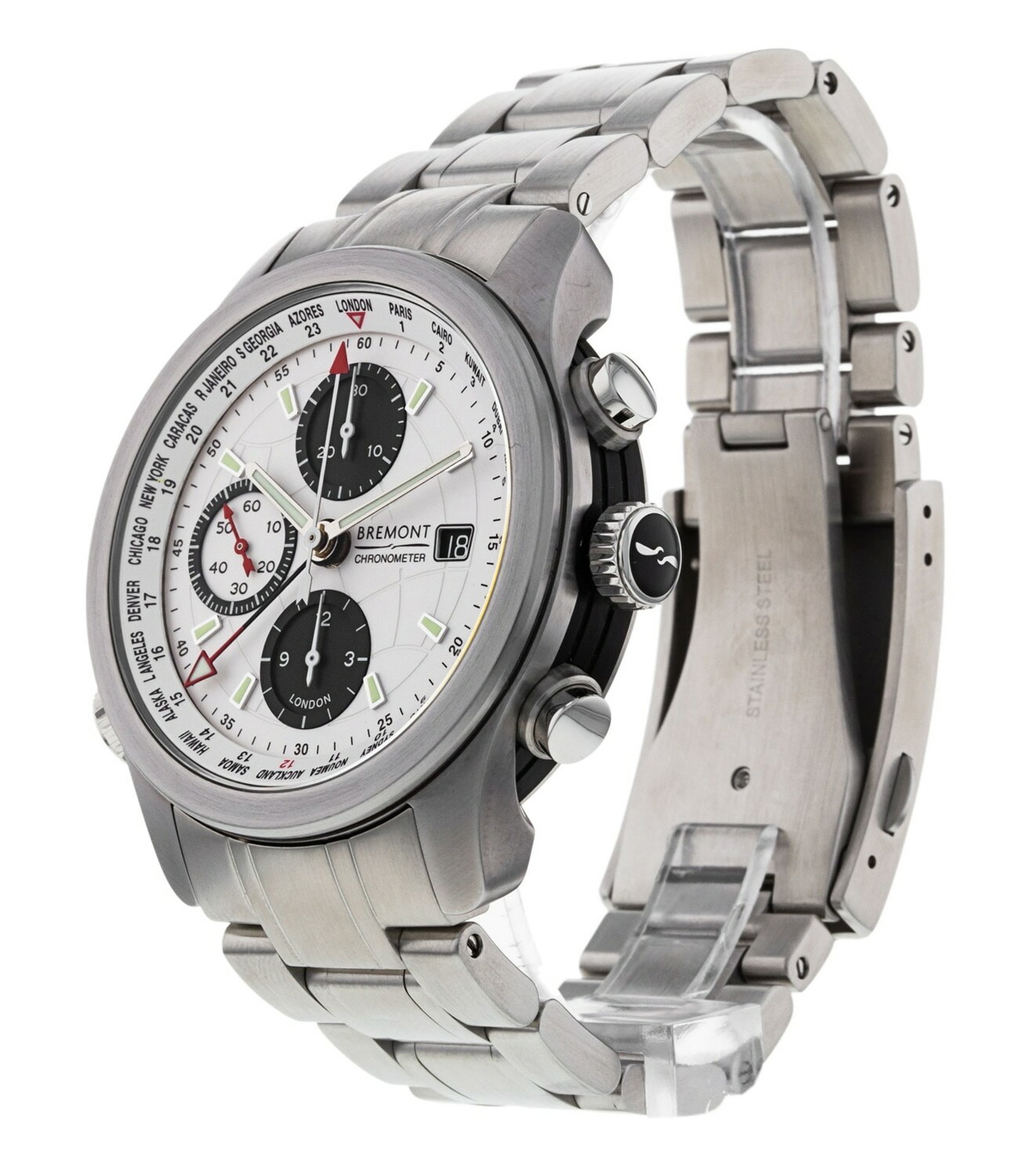 Bremont World Timer Automatic ALT1-WT/WH/BR Bremont