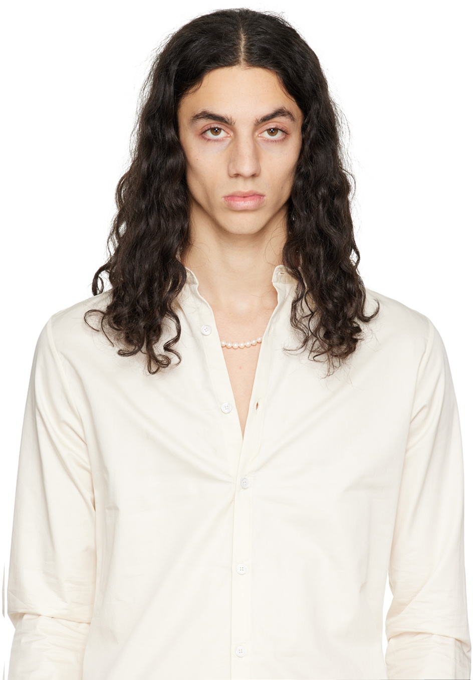 Hatton Labs White Pearl Necklace Hatton Labs