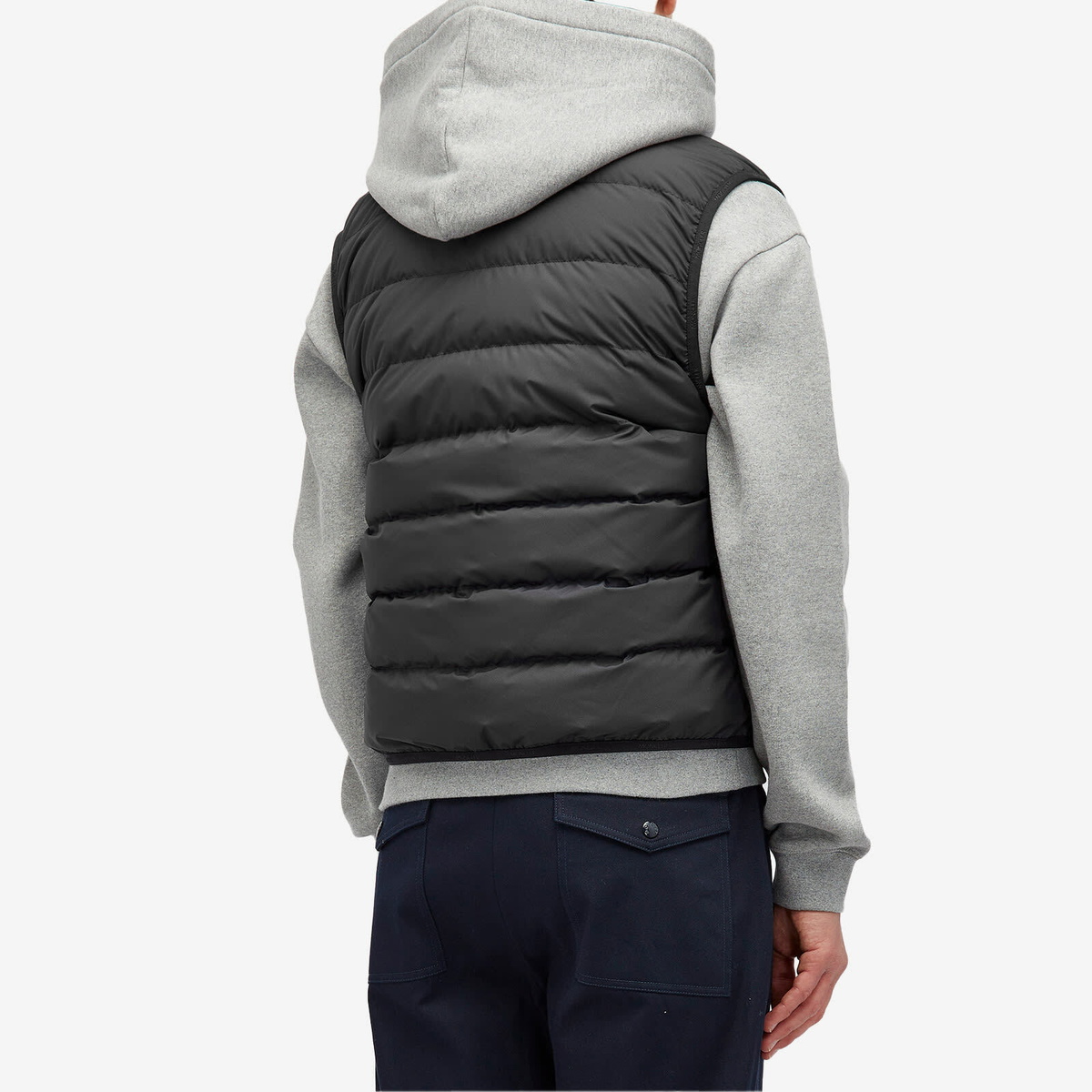Moncler Men's Contrin Vest in Black Moncler