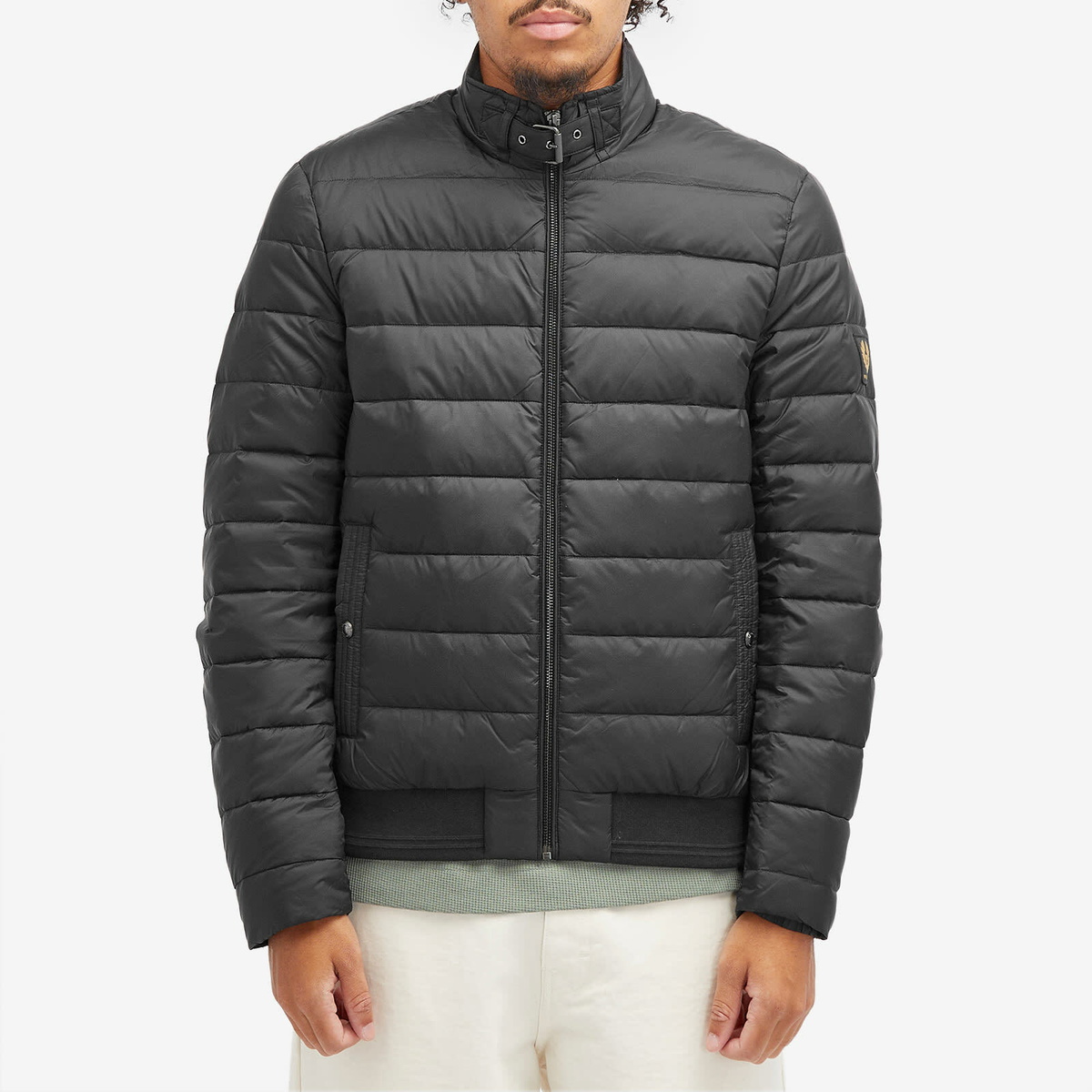 Belstaff Men's Circuit Down Filled Jacket in Black Belstaff