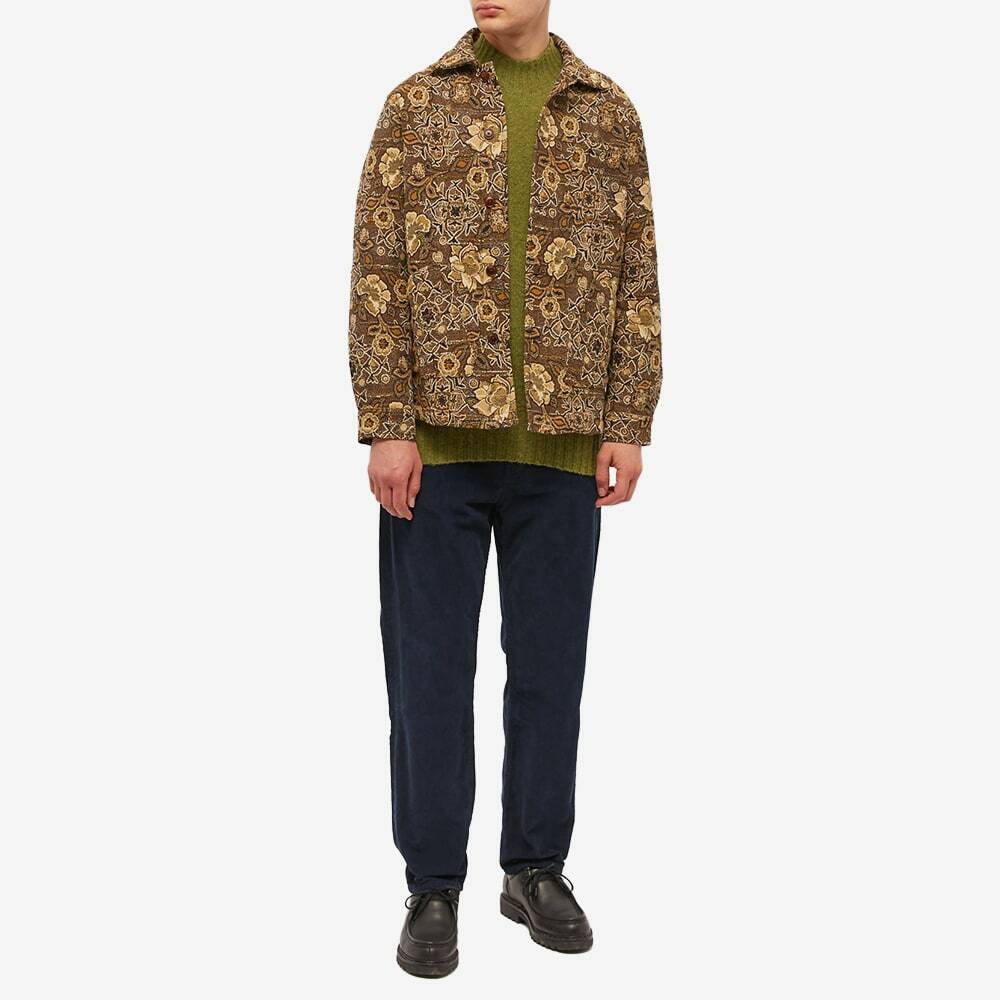 YMC Men's Montant Turtle Neck Knit in Olive YMC