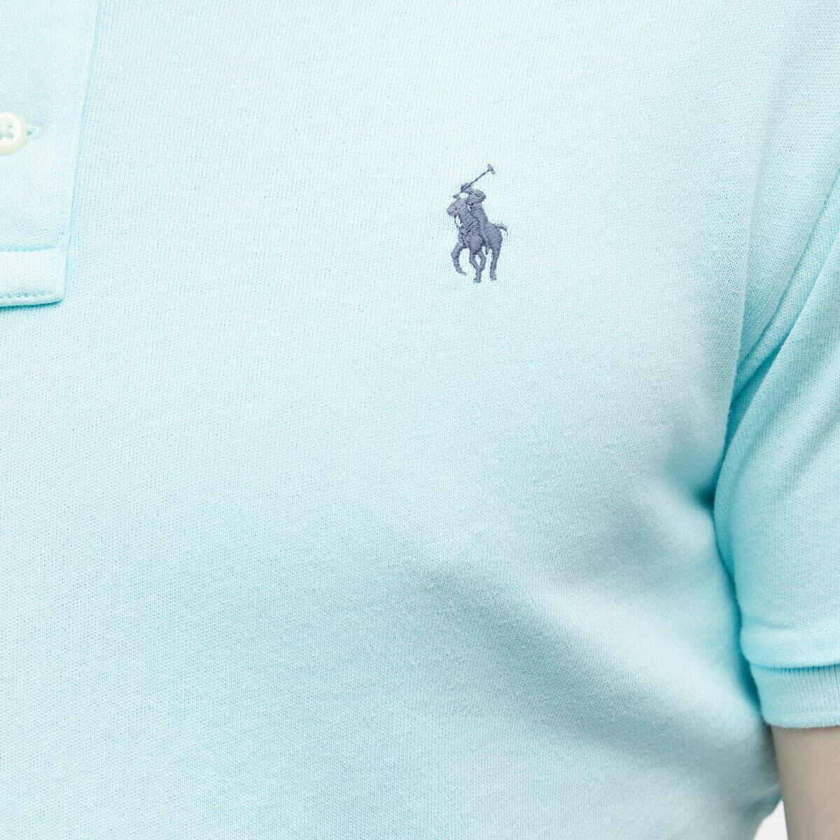 Polo Ralph Lauren Men's Spa Terry Polo Shirt in Island Aqua Polo Ralph ...