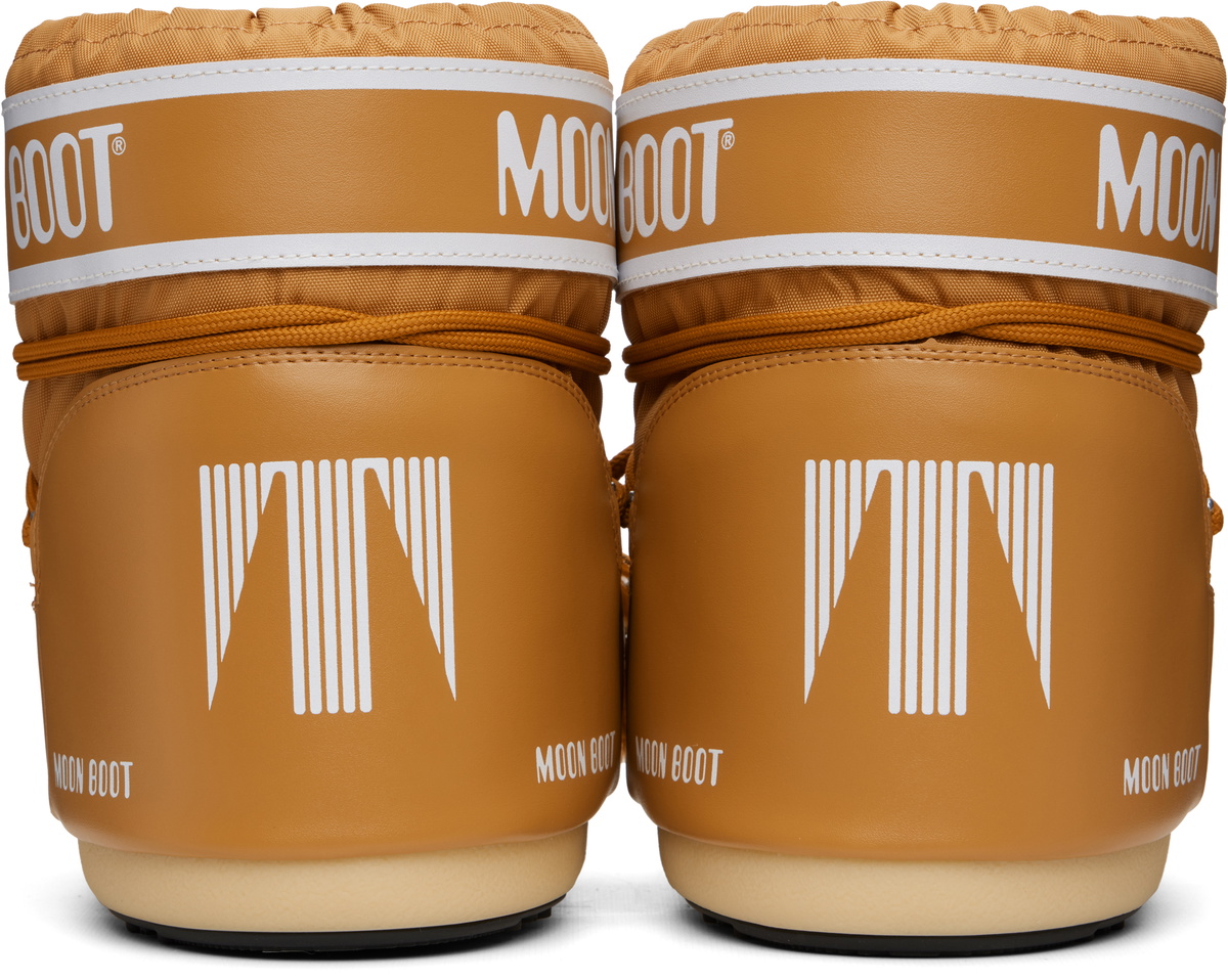 Moon Boot Brown Icon Low Nylon Boots Moon Boot