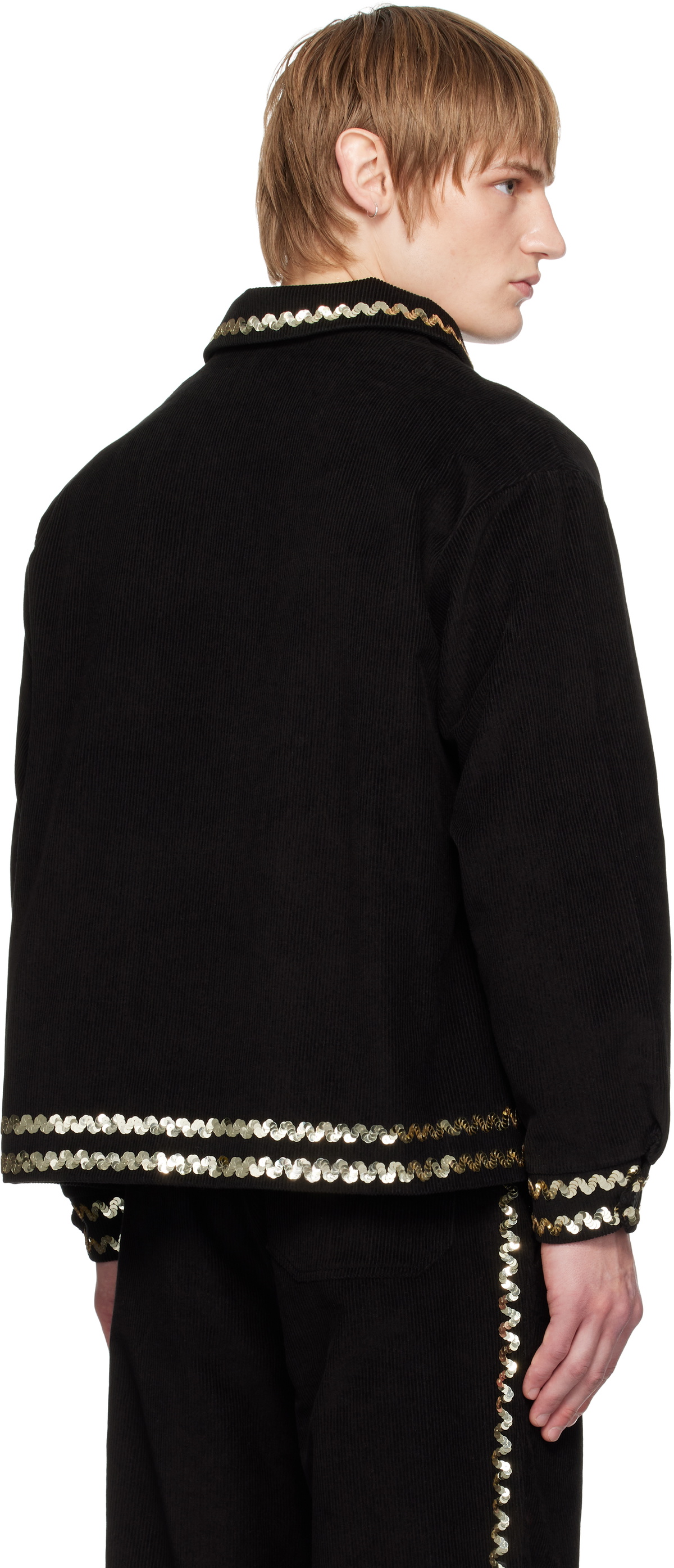 Bode Black Bandstand Jacket Bode