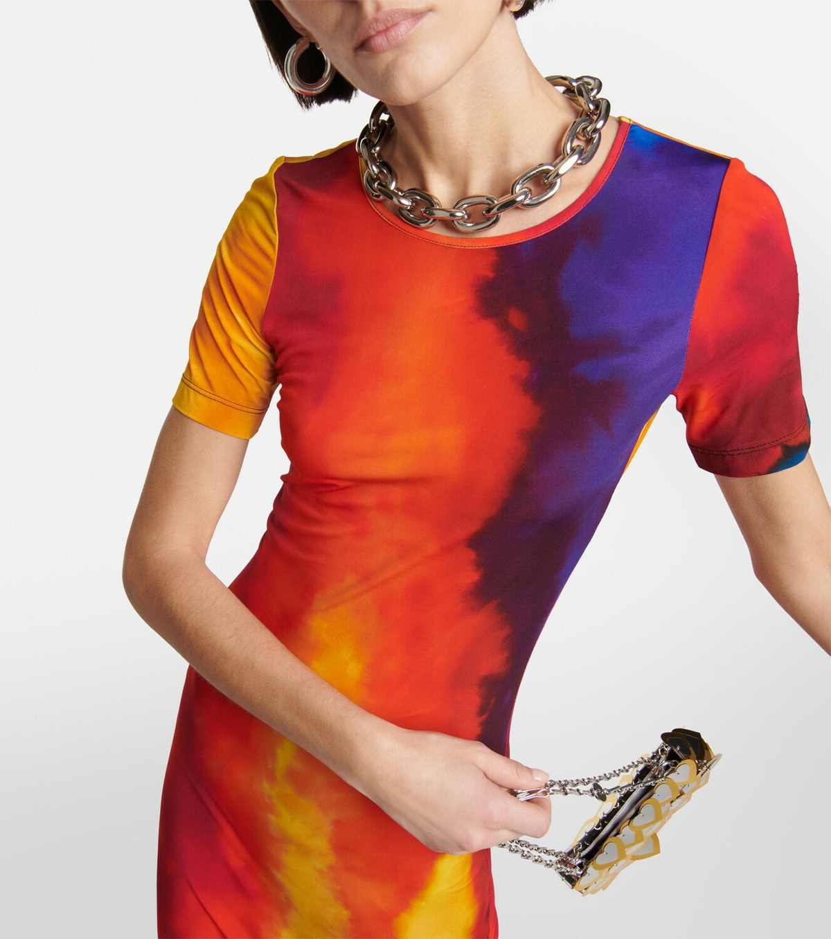 Paco Rabanne Printed Maxi Dress Paco Rabanne