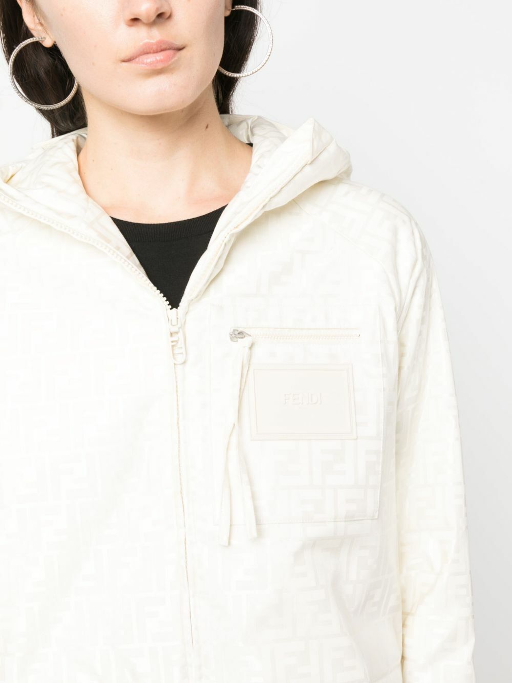 FENDI - Ff Nylon Windbreaker Fendi