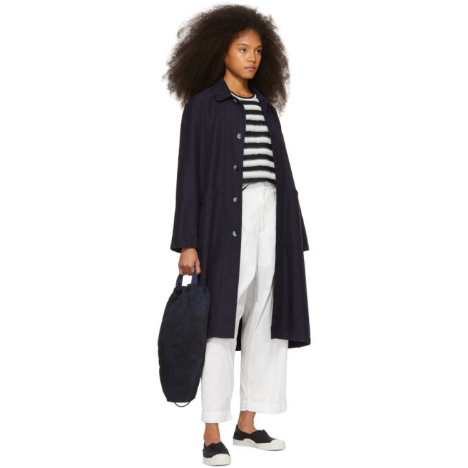 Blue Blue Japan Indigo Cowboy Duster Coat Blue Blue Japan