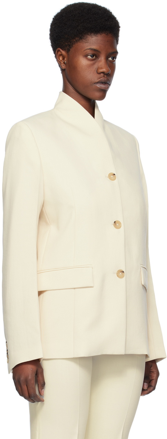 TOTEME Off-White Overlay Blazer Toteme