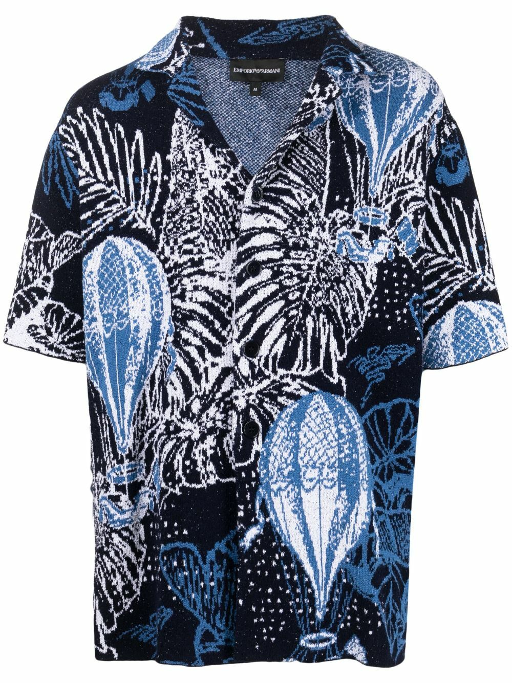 EMPORIO ARMANI - Printed Cotton Shirt Emporio Armani