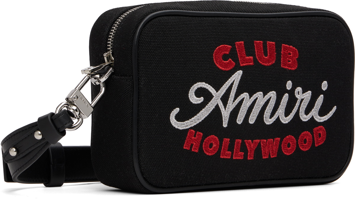 AMIRI Black 'Club AMIRI' Camera Bag Amiri