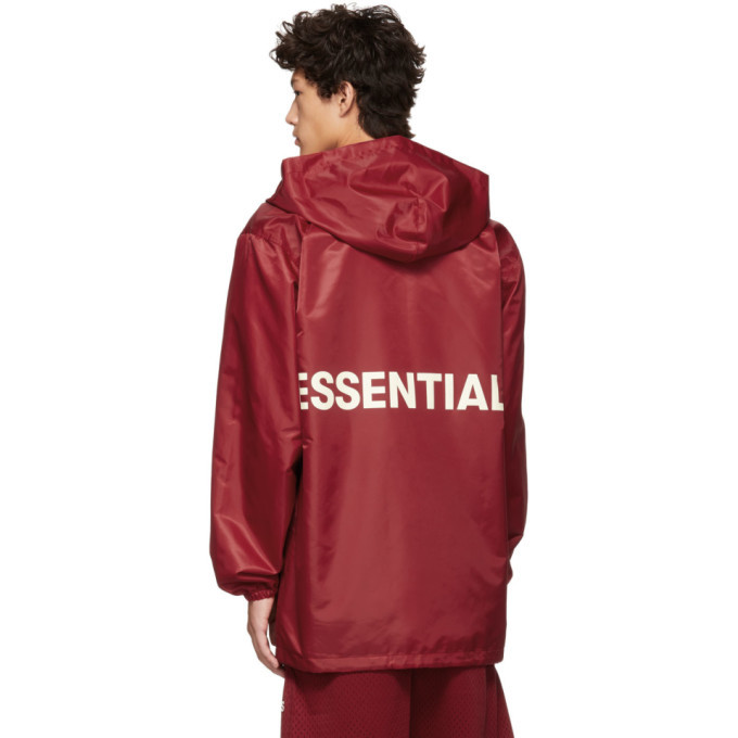 Essentials Red Coaches Jacket Essentials