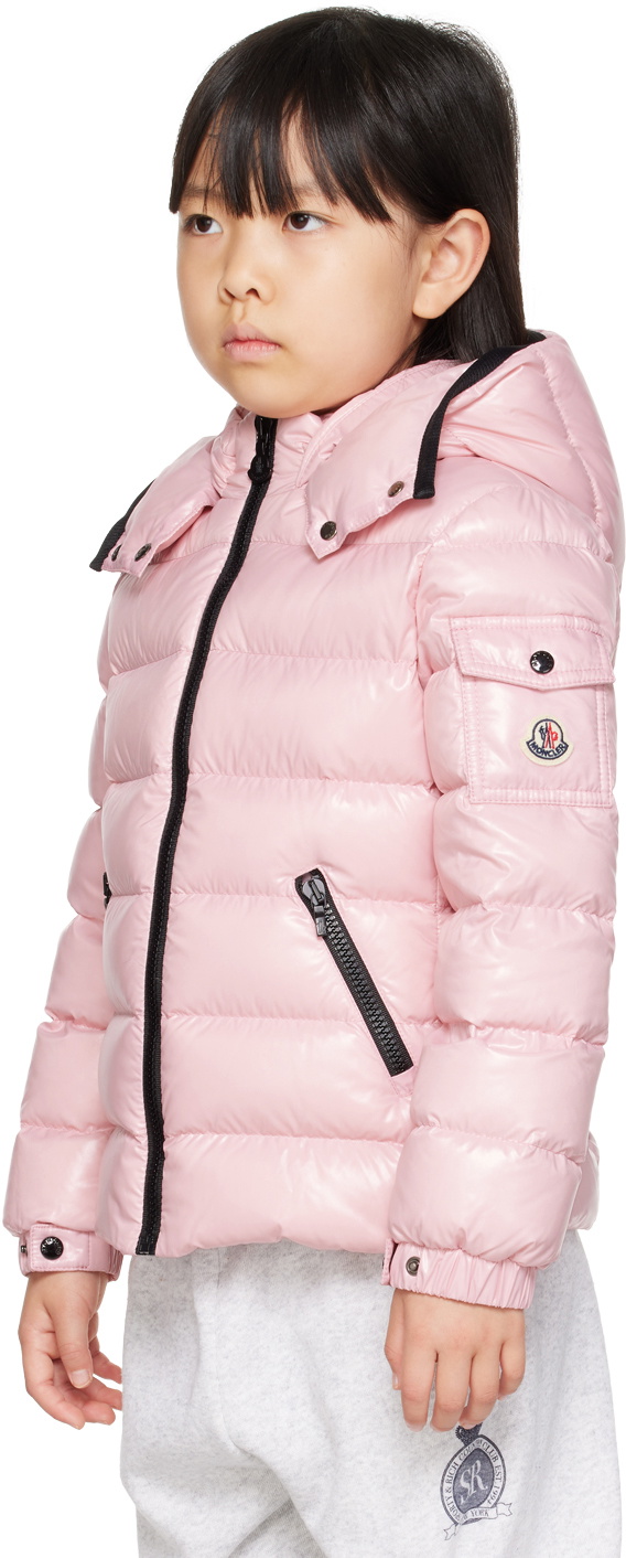 Moncler Enfant Little Kids Pink Bady Down Jacket Moncler Enfant