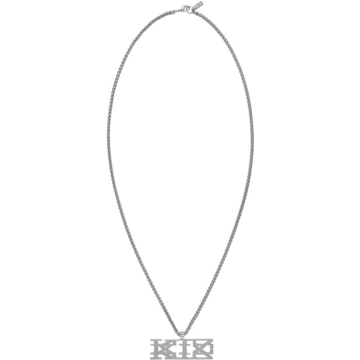 KTZ Silver KTZ Logo Necklace KTZ