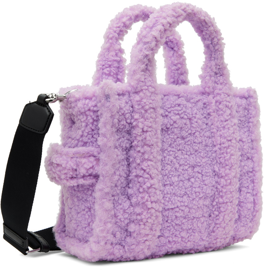 Marc Jacobs Purple 'The Teddy Small' Tote Marc Jacobs