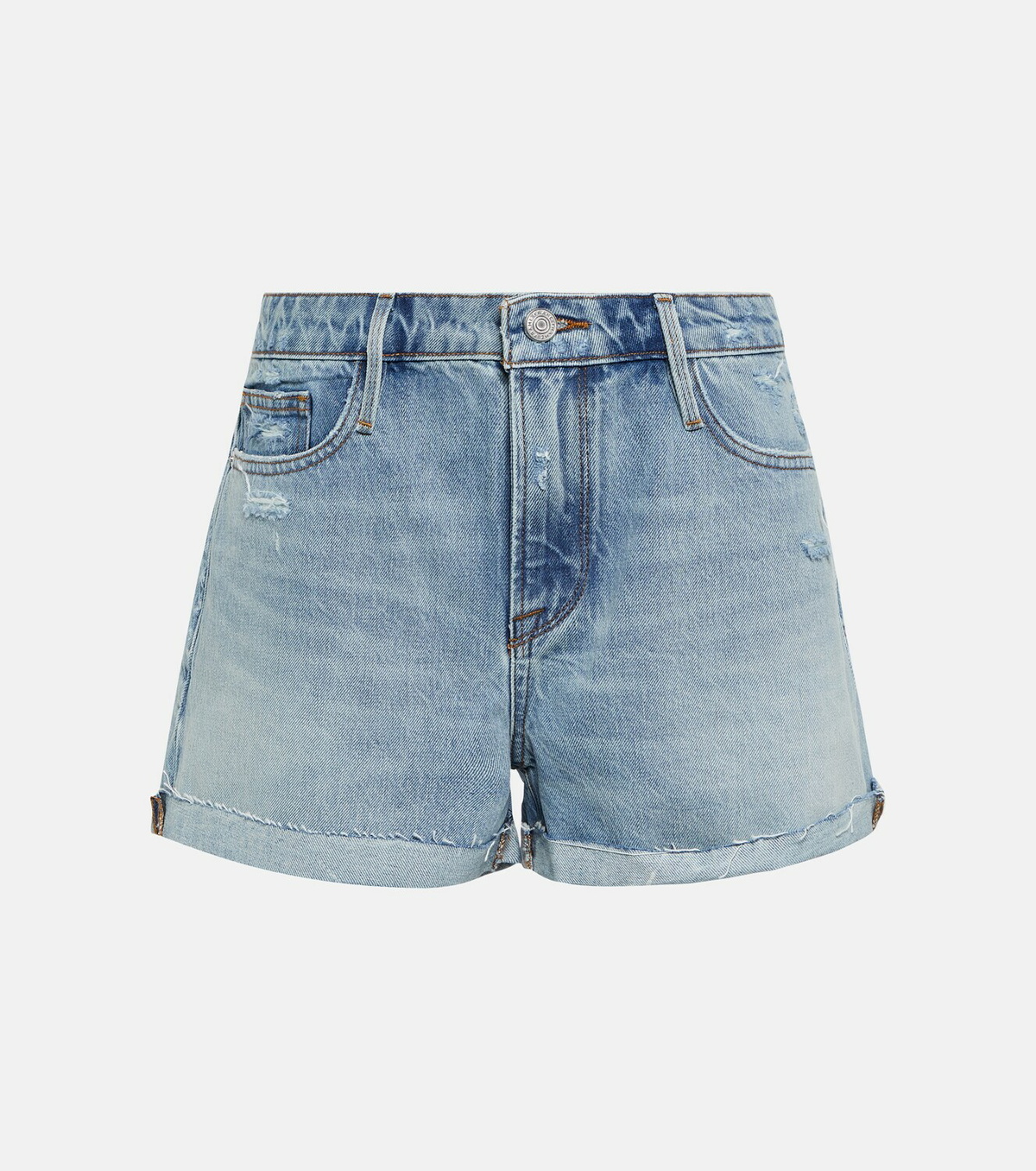 Frame Le Grand Garcon denim shorts Frame Denim