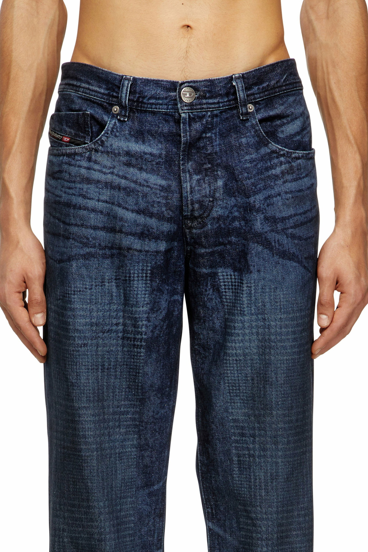Diesel Regular Jeans - 2023 D-Finitive - Jeans Mens in Blue Diesel