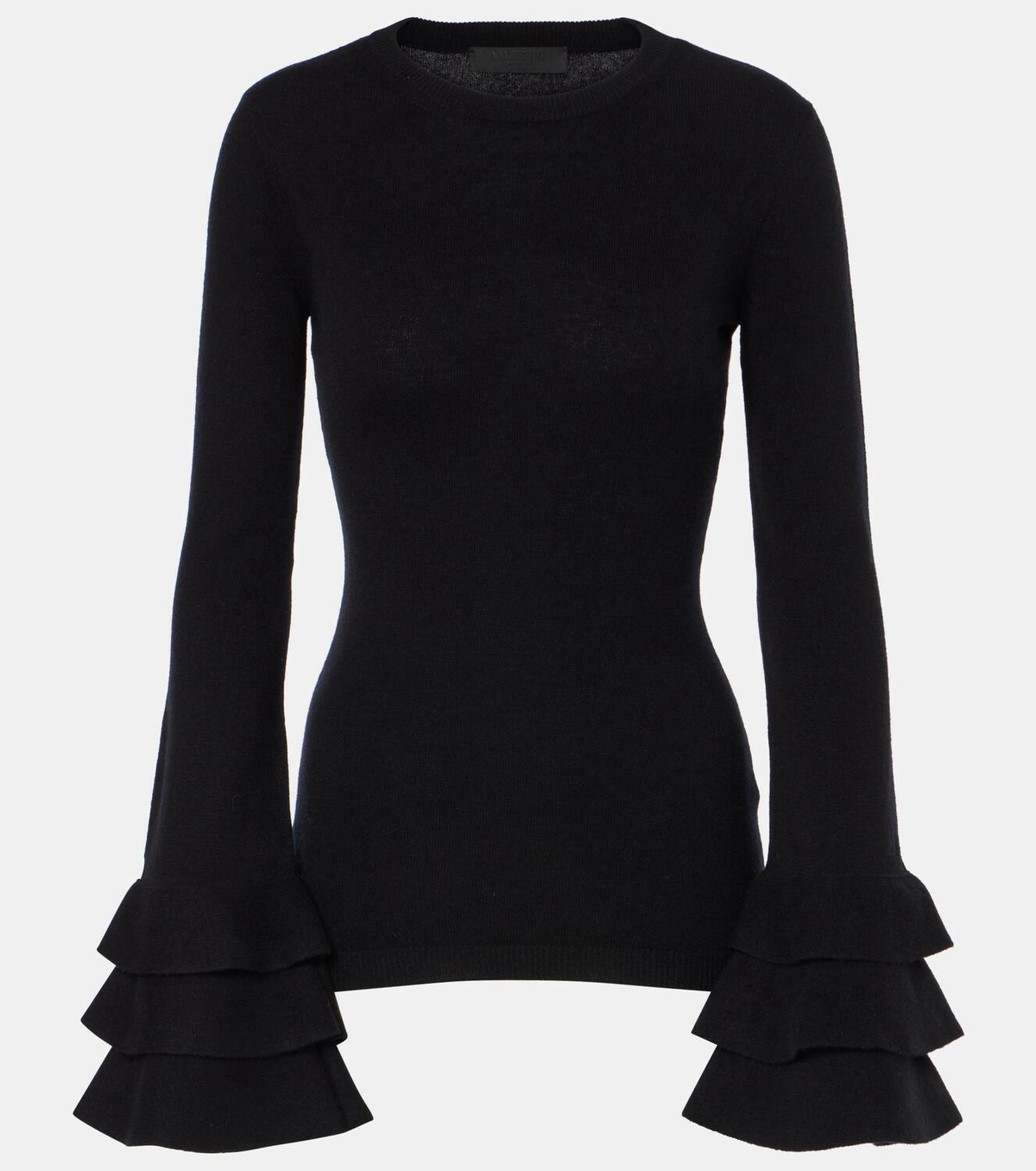 Valentino Ruffled wool sweater Valentino