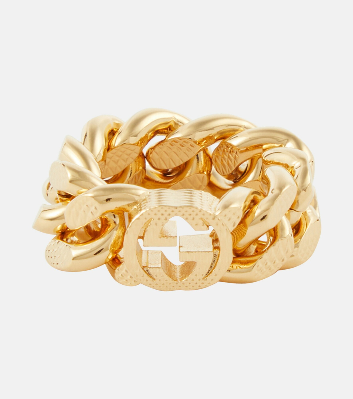 Gucci - Interlocking G chainlink ring Gucci