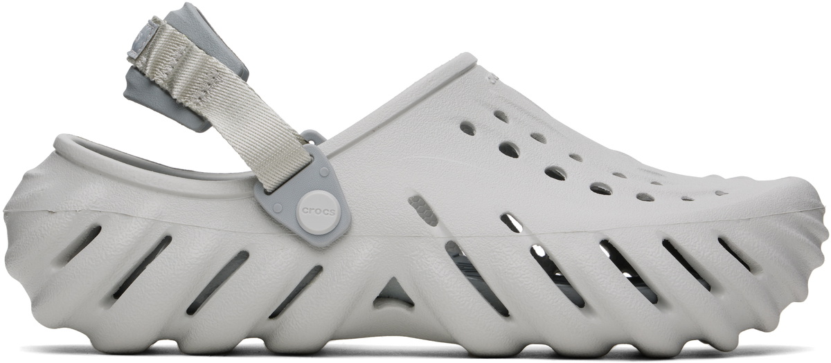 Crocs Gray Echo Sandals Crocs