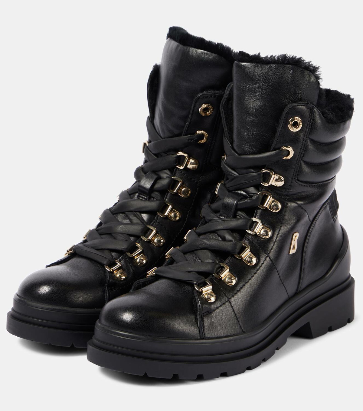 Bogner St. Moritz leather lace-up boots Bogner