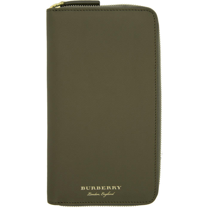Burberry Green Renfrew Wallet Burberry
