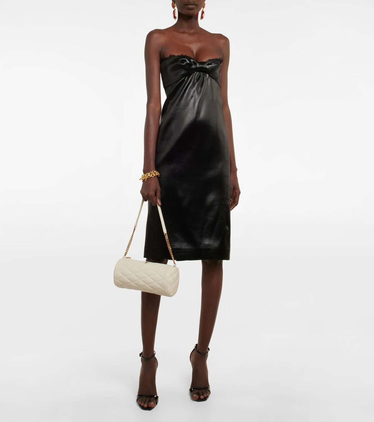 Saint Laurent - Sade Small leather shoulder bag Saint Laurent