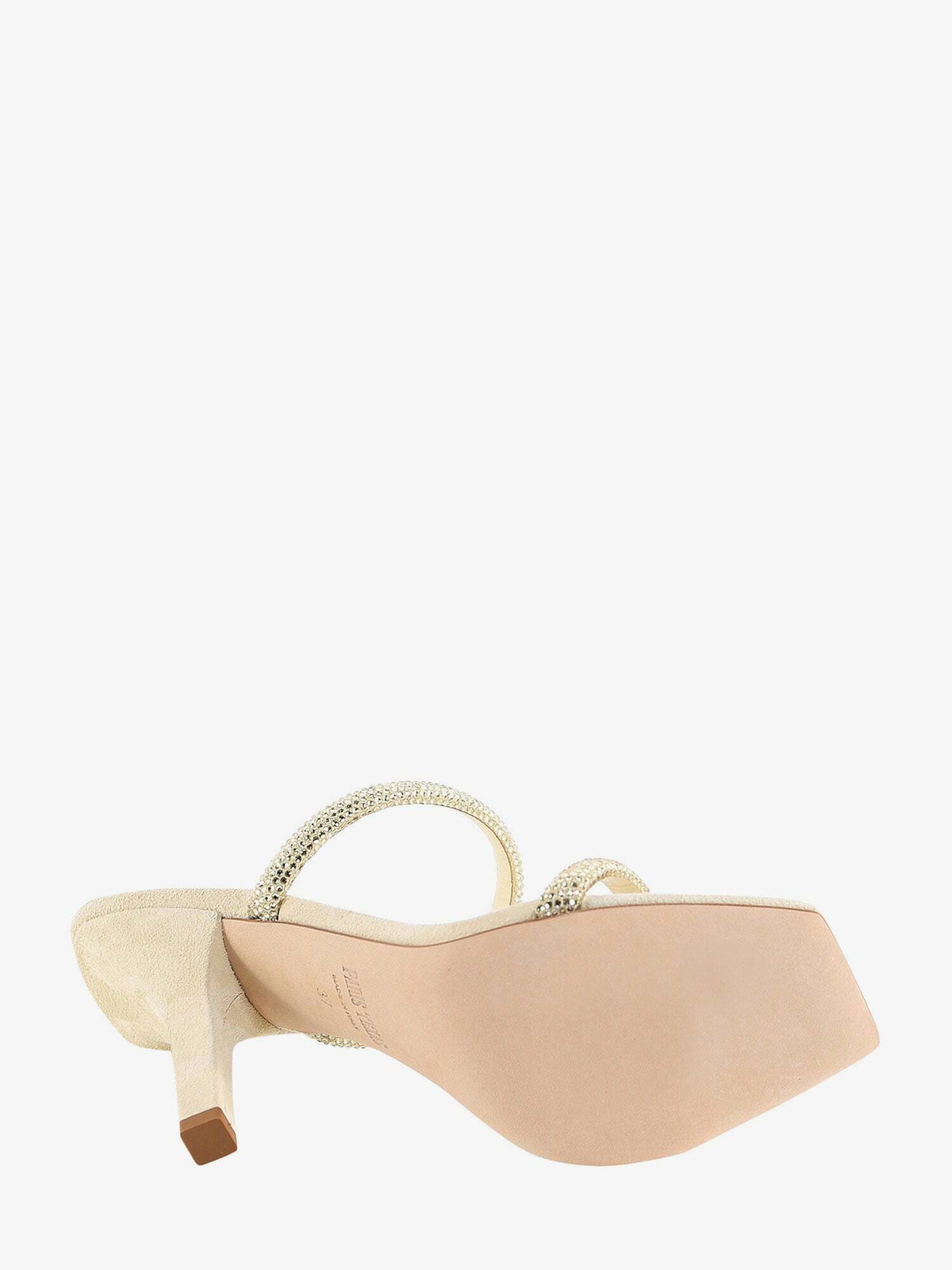 Paris Texas Holly Linda Mule Beige Womens Paris Texas