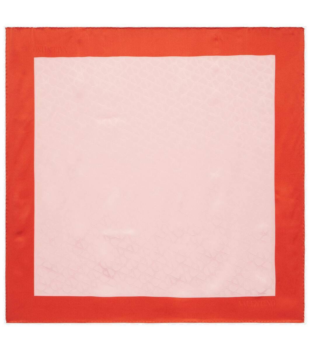 Valentino Toile Iconographe jacquard silk scarf Valentino