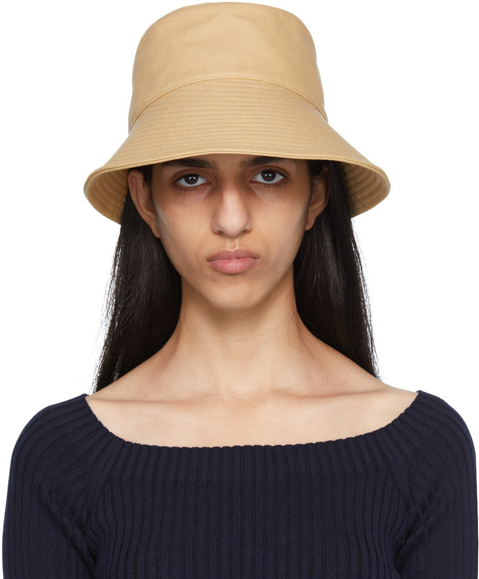 Chloé Beige Bob Hat Chloe