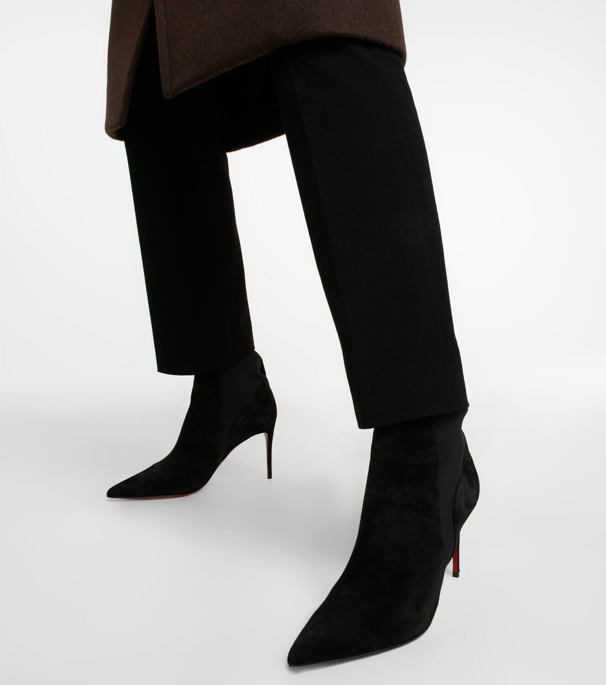 Christian Louboutin - Chelsea Chick suede ankle boots Christian Louboutin