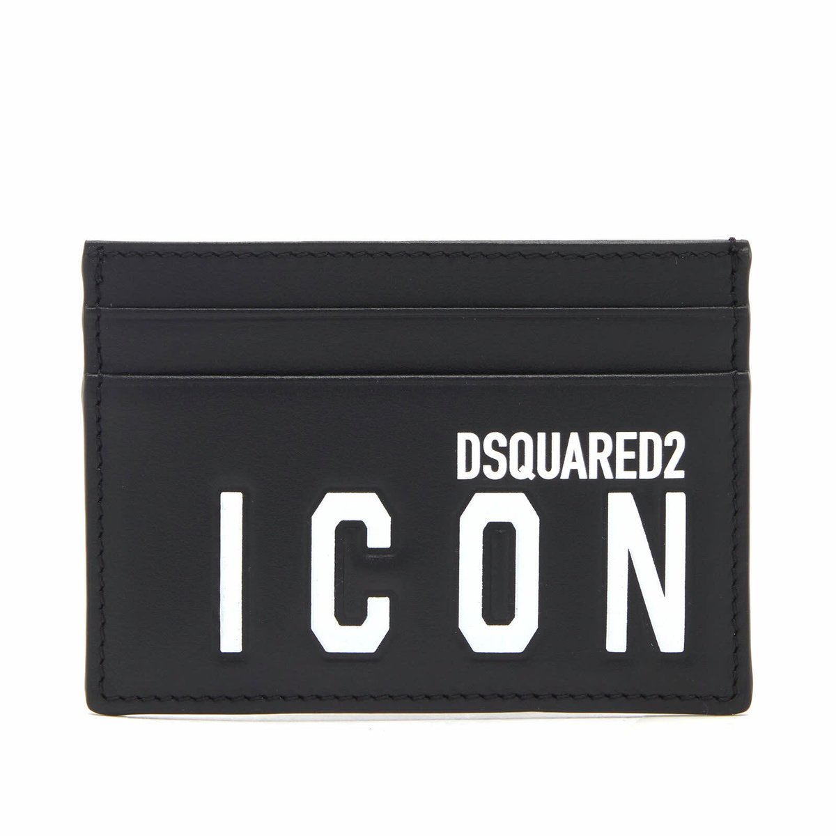 Dsquared2 Men's Icon Cardholder in Black/White Print Dsquared2
