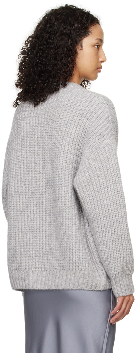 ANINE BING Gray Sydney Sweater ANINE BING