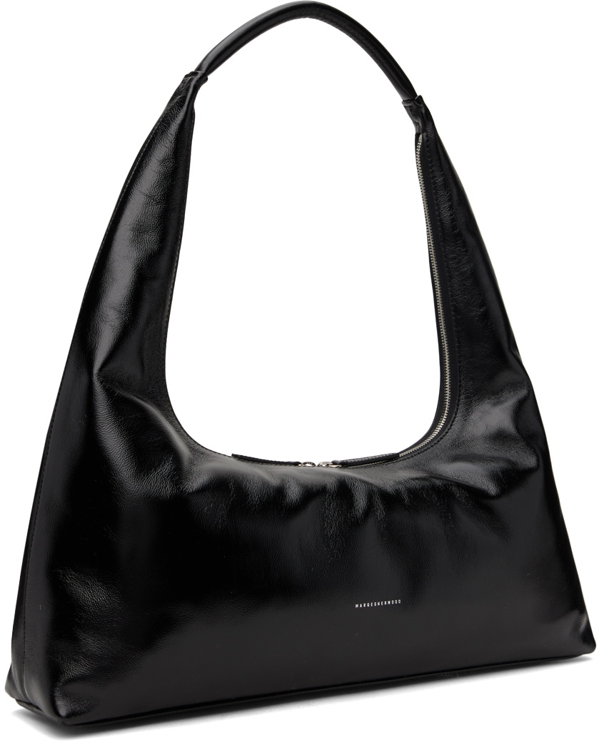 Marge Sherwood Black Leather Shoulder Bag Marge Sherwood