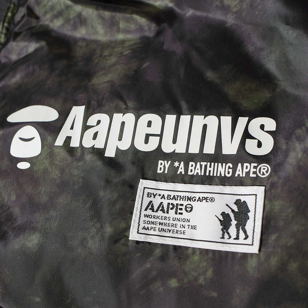 Men's AAPE Reversible Jacket in Khaki/Black AAPE by A Bathing Ape